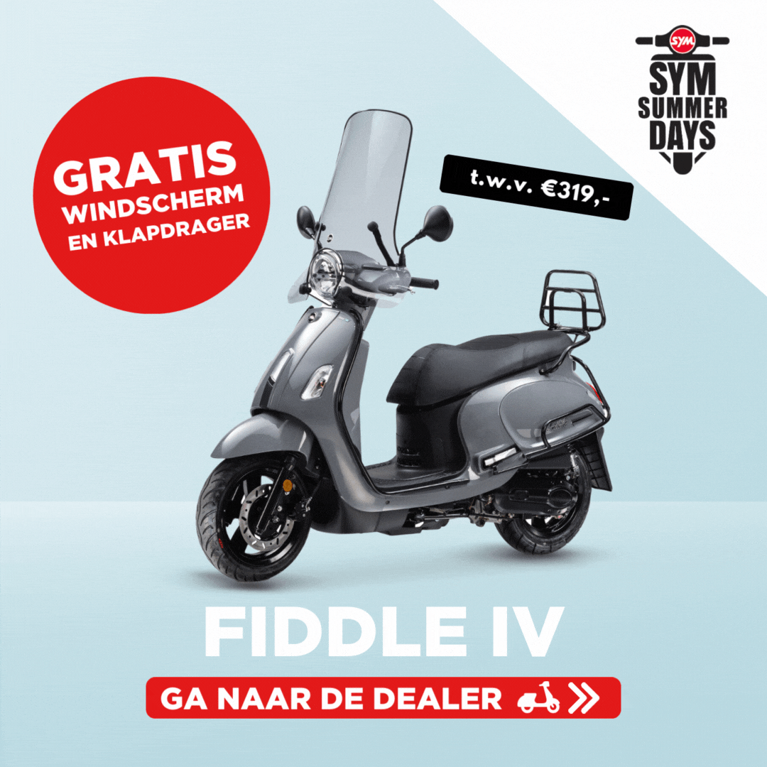 sym fiddle 4 euro 5 scooter den haag leidschenveen ypenburg leidschendam
