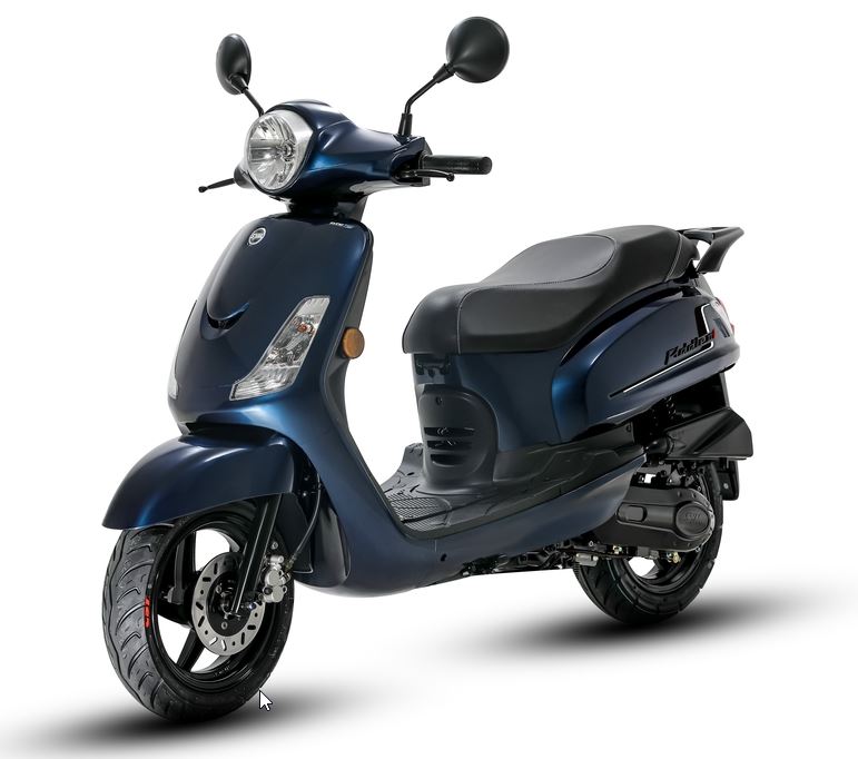 sym fiddle 2 euro 5 injectie scooter den haag retro leidschenveen ...